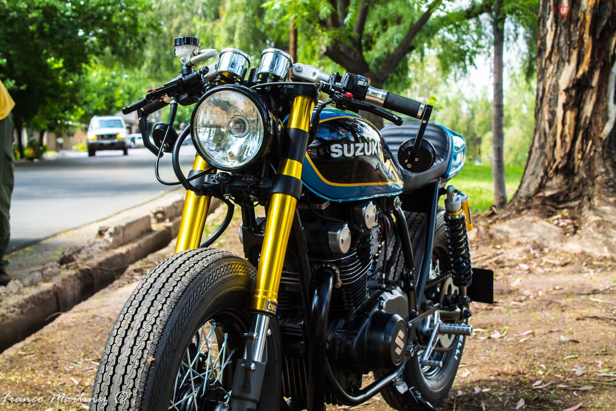 Suzuki GS 400 Dino's cycles - RocketGarage - Cafe Racer Magazine