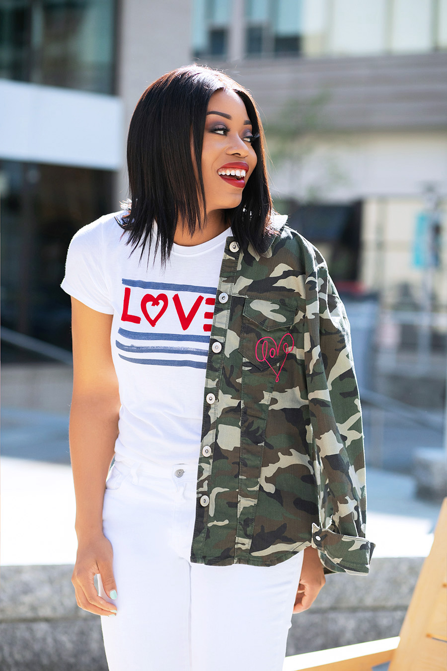 How to Style Camo Trend - Jadore-Fashion