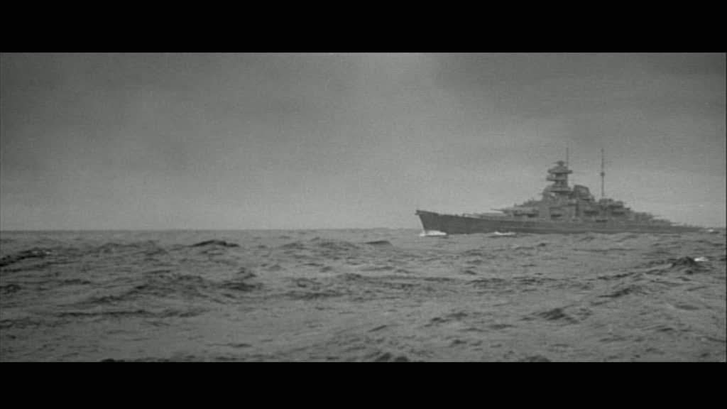 model ships in the cinema: Sink the Bismarck 1960