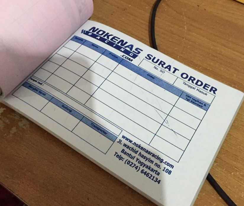 Tempat Bikin Nota Di Yogyakarta