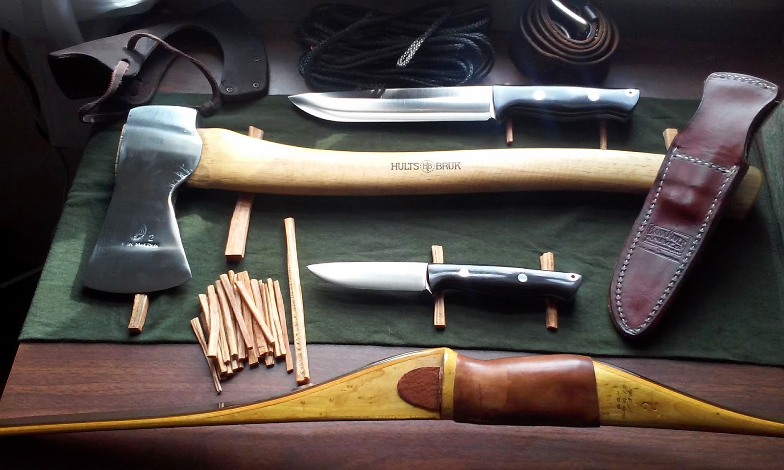 Rocky Mountain Bushcraft: Reader Photos: Mr Smith's Awesome Edged Tool ...