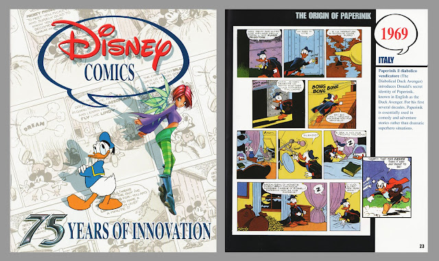 Disney Comics Randomness: The origin of the Duck Avenger