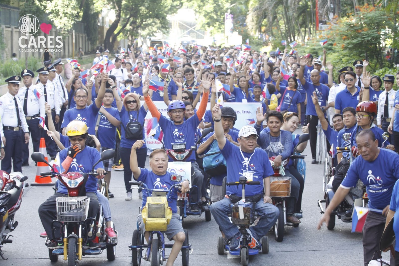 Freedom Walk For PWDs (Persons with Disabilities) In SM Megamall Led By ...