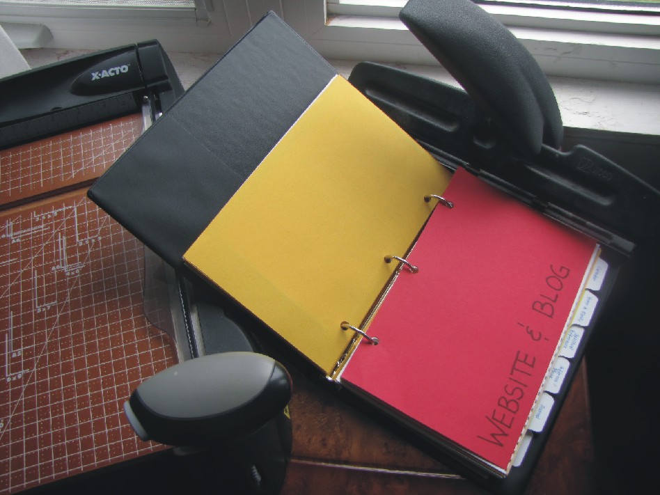 low tech custom daytimer – Arma Dei