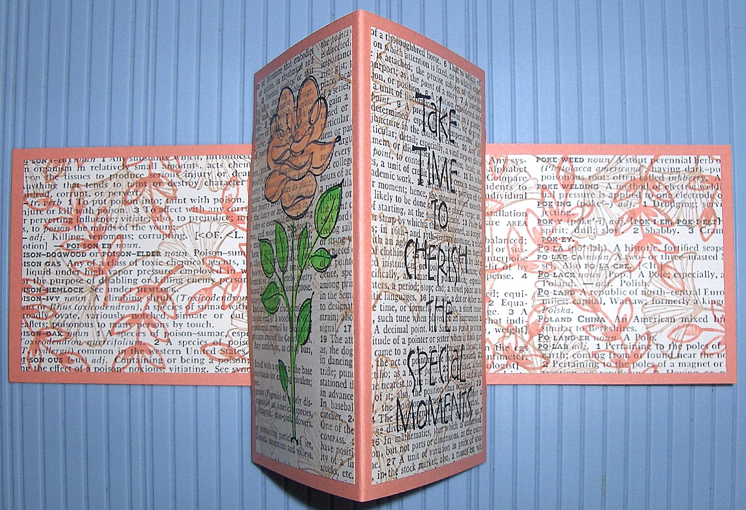 Lilacs and butterflies: prism pop up tent card tutorial