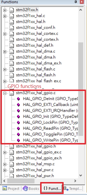 B.K.ECS: [STM32]第一支程式GPIO