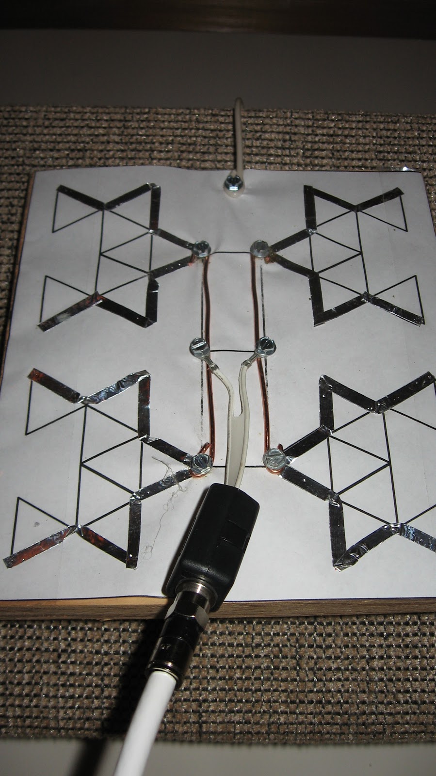 Richard's Personal Ramblings: Playing with the DIY antenna