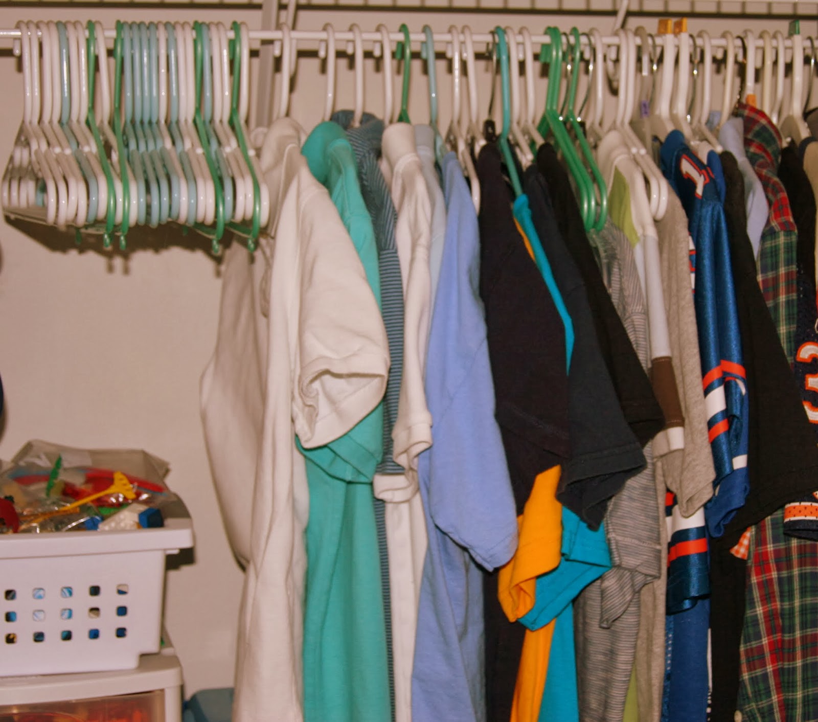 The Heckman Family: Organized Boy's Bedroom