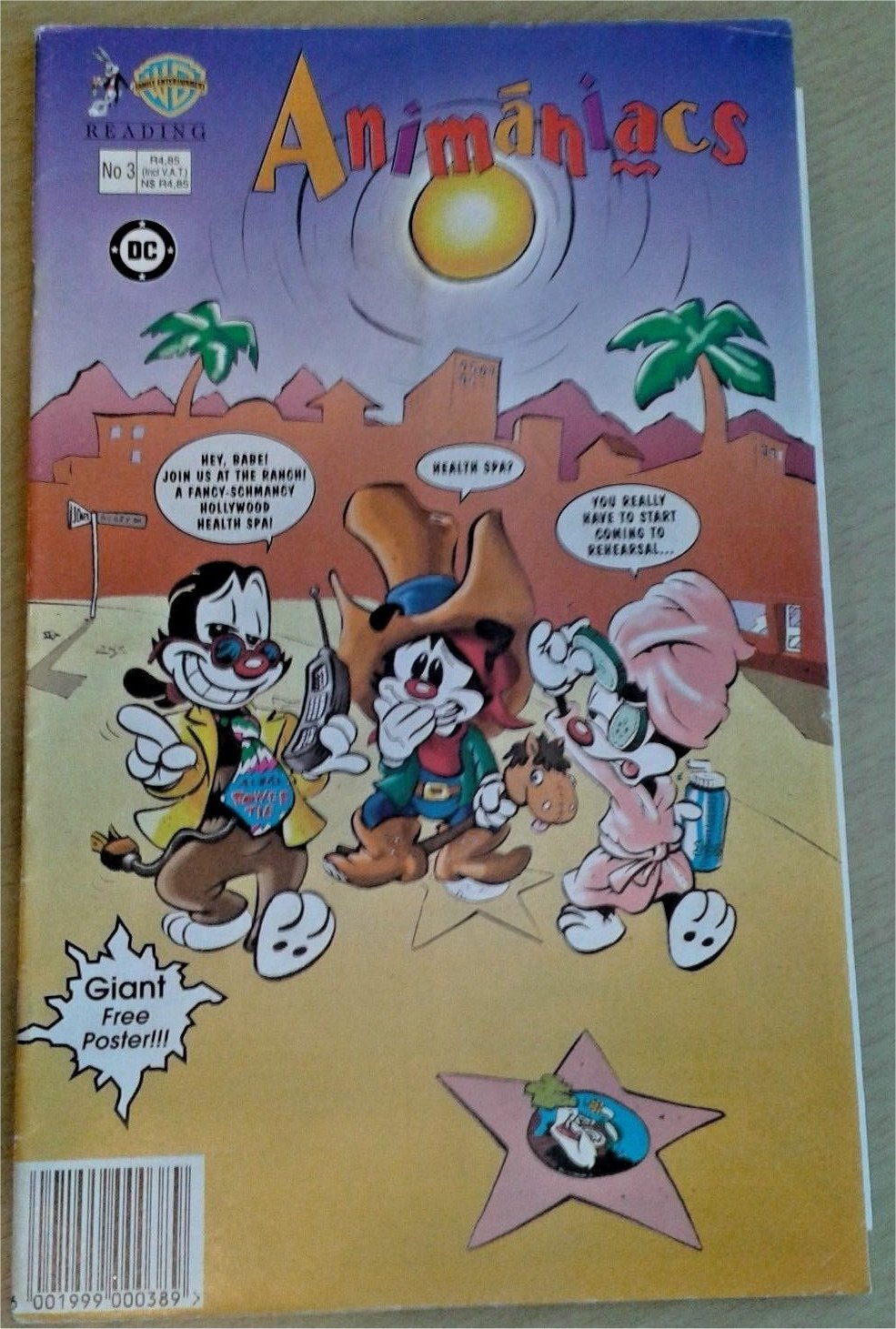 South African Comic Books: Americom Animaniacs Series