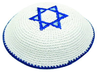 Judaica Menoráh: Kipá
