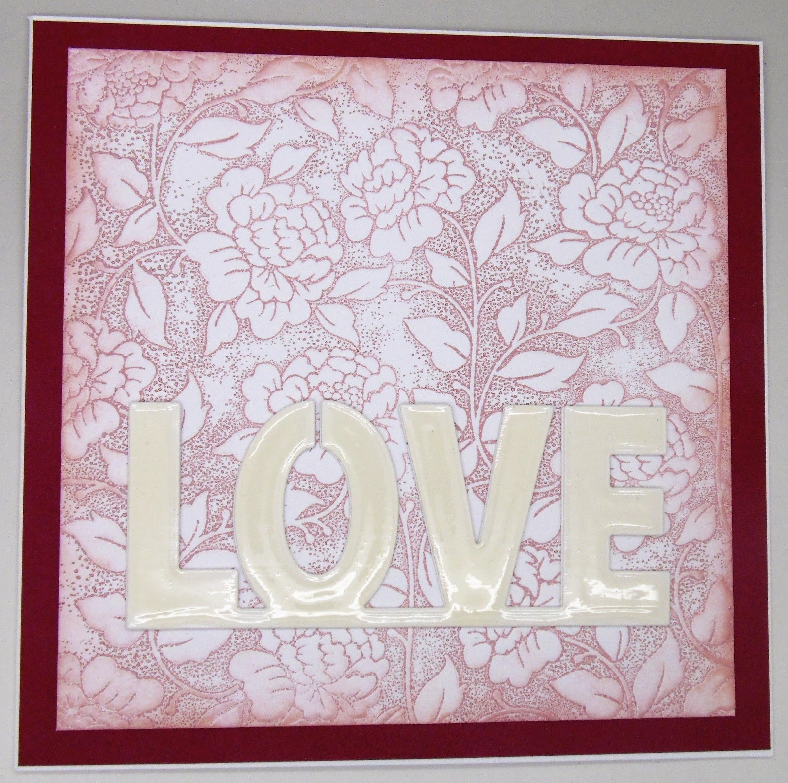 Kim x: Embossing Folder Stamping Part 3....ish