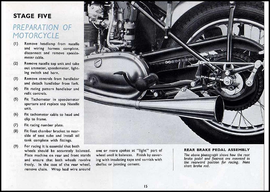 THE ALL ALLOY 500 PRE UNIT TRIUMPHS: TIGER 100 RACE KIT FITTING MANUAL