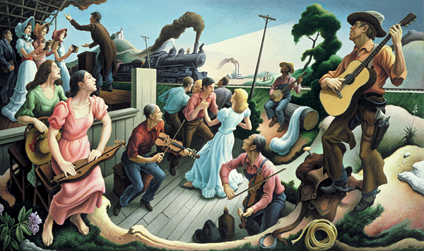 Il mondo di Mary Antony: Thomas Hart Benton - social realism