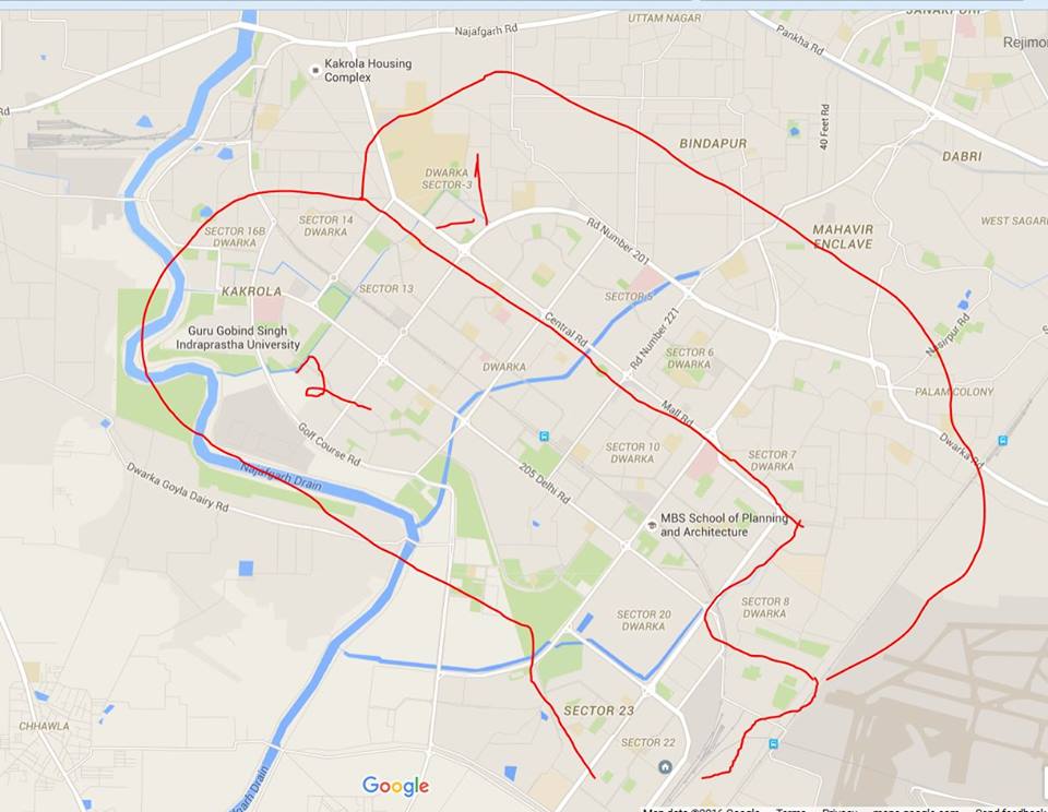 Let's Unite Dwarka !! DELIMITATION exercise for MCD Wards - Dwarka Forum