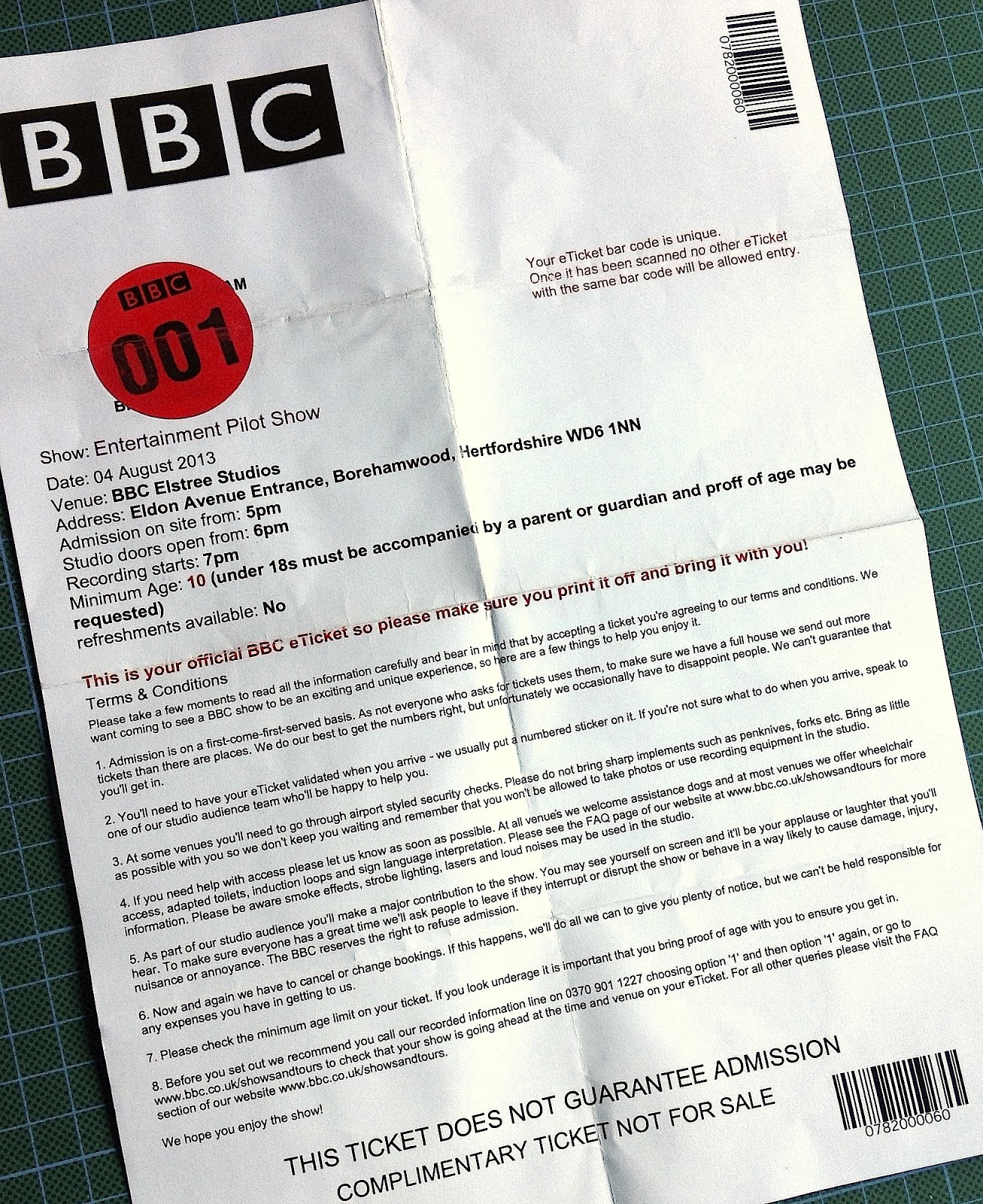 Making my 12th doctor costume: Doctor Who Live: in we go!