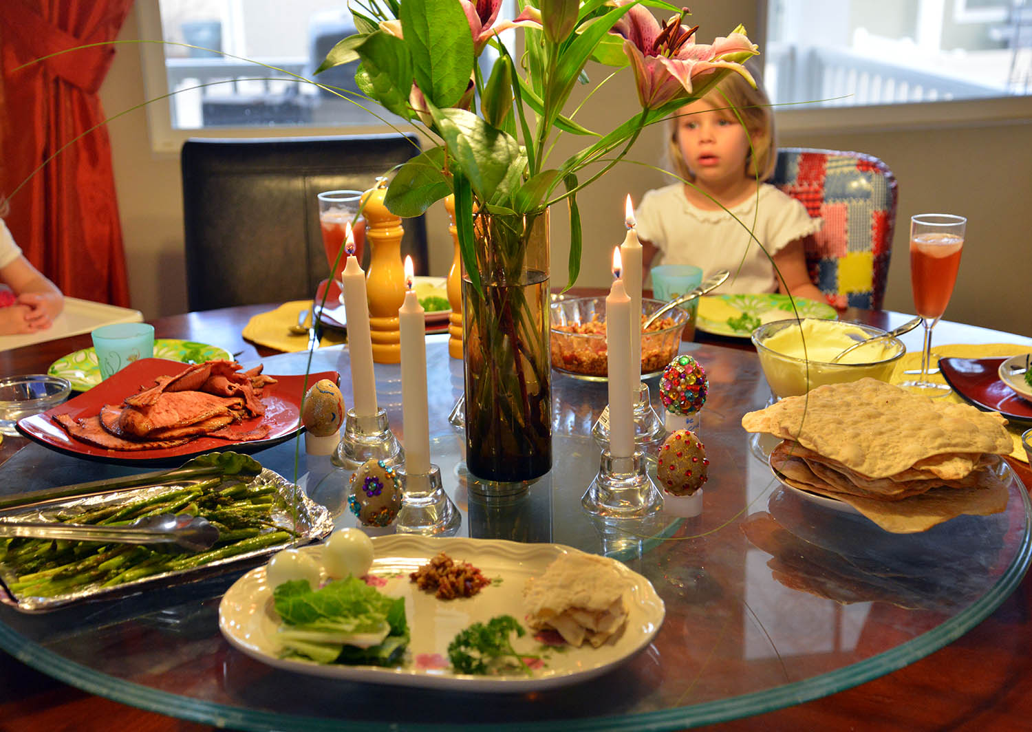 A school of fish: Passover Dinner