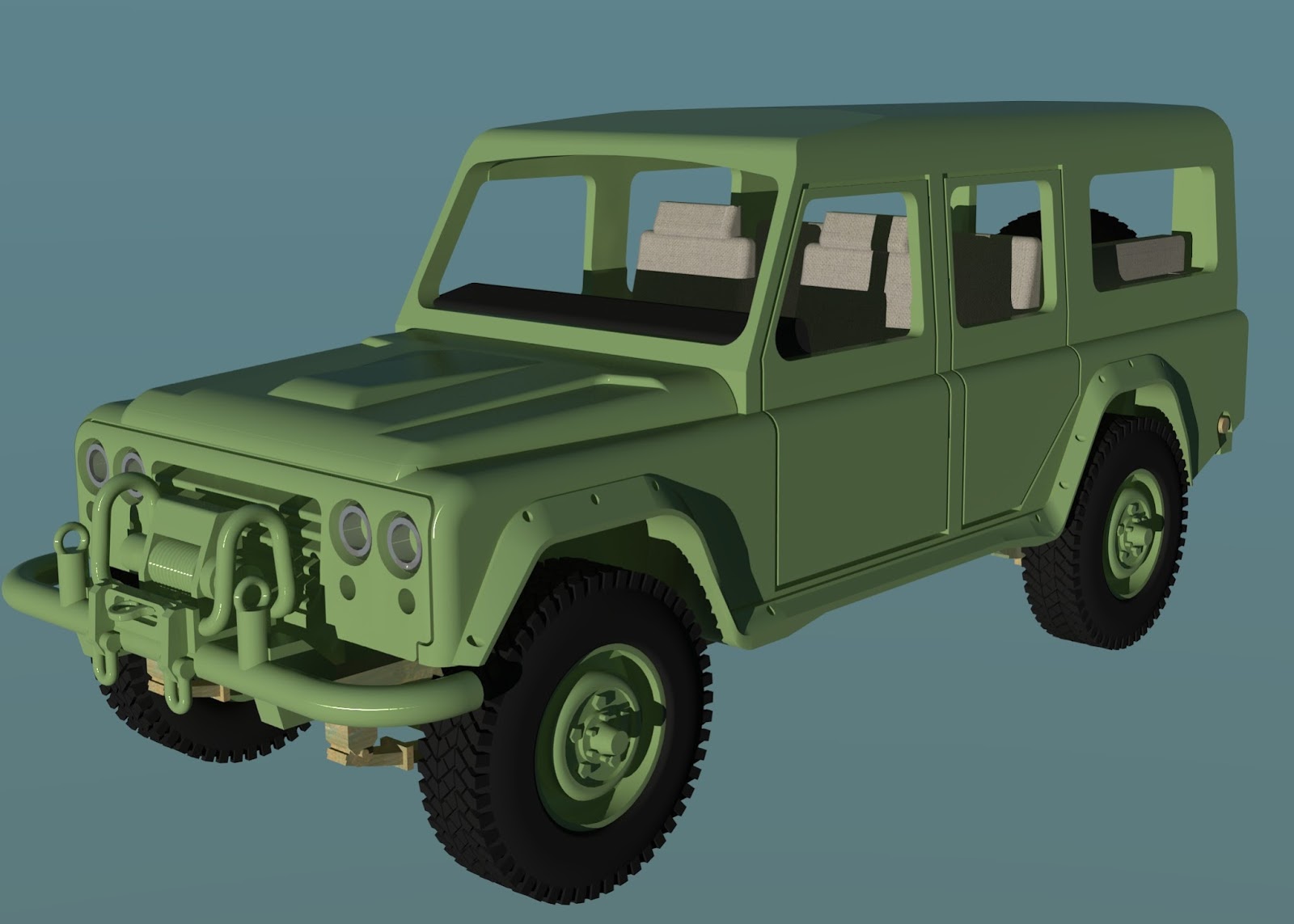 EVOLUTION DESIGNES: LAND ROVER SANTANA ANIBAL 5 PUERTAS