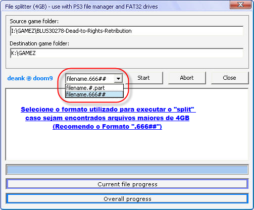 Meu Ps3 Desbloqueado: Transferir arquivos maiores de 4Gb para o Hd do PS3