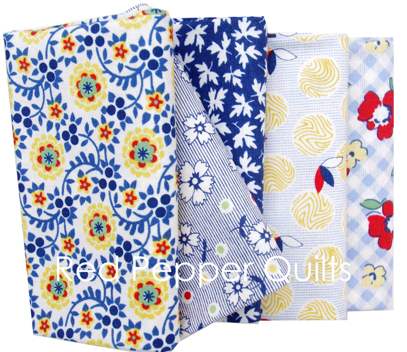 Red Pepper Quilts: Sunday Stash #406 Chicken Scratch by Kaye England