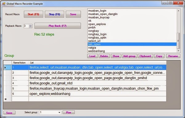 Mouse Click & Typing keyboard Recorder