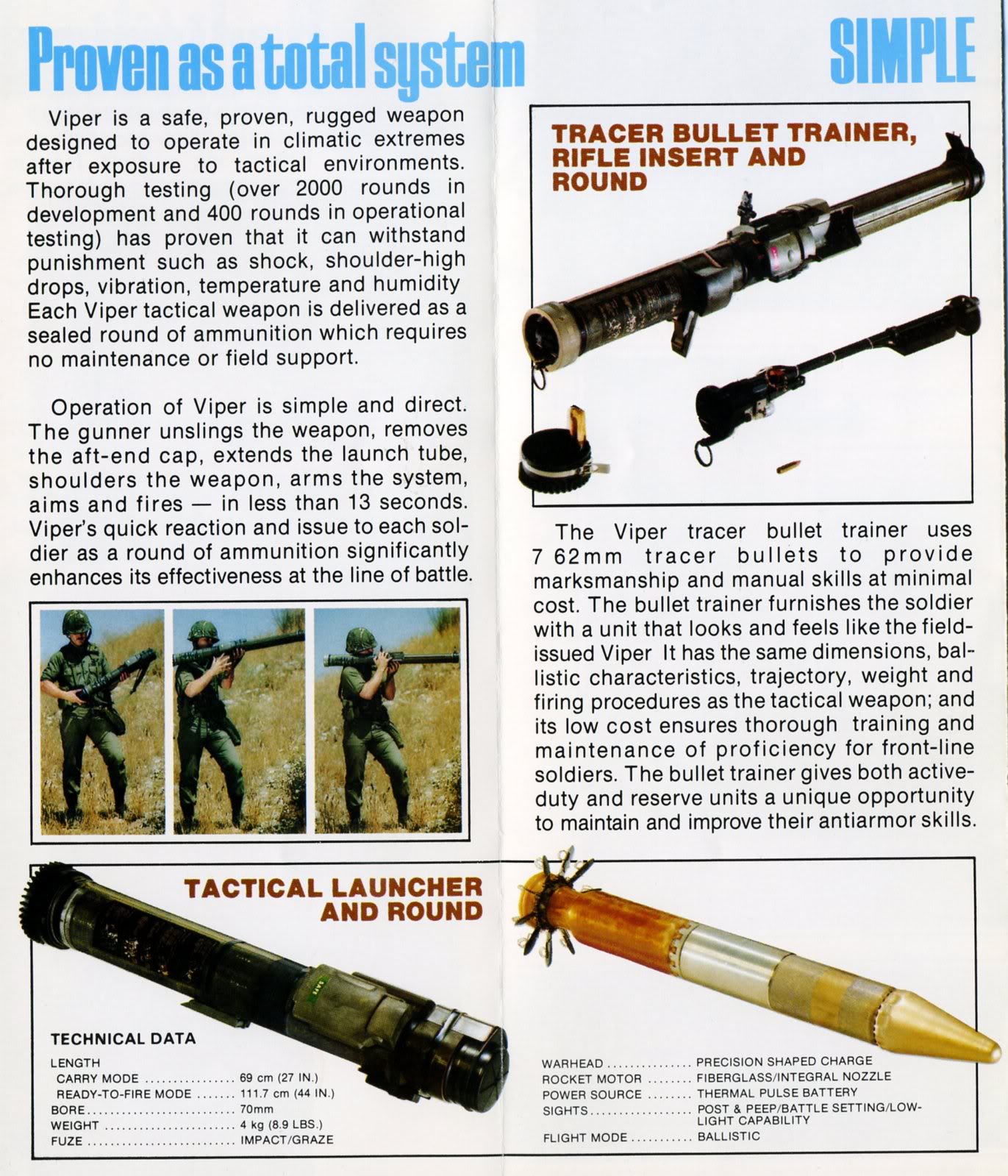 FDRA - Fuerza Terrestre: RPG: FGR-17 Viper