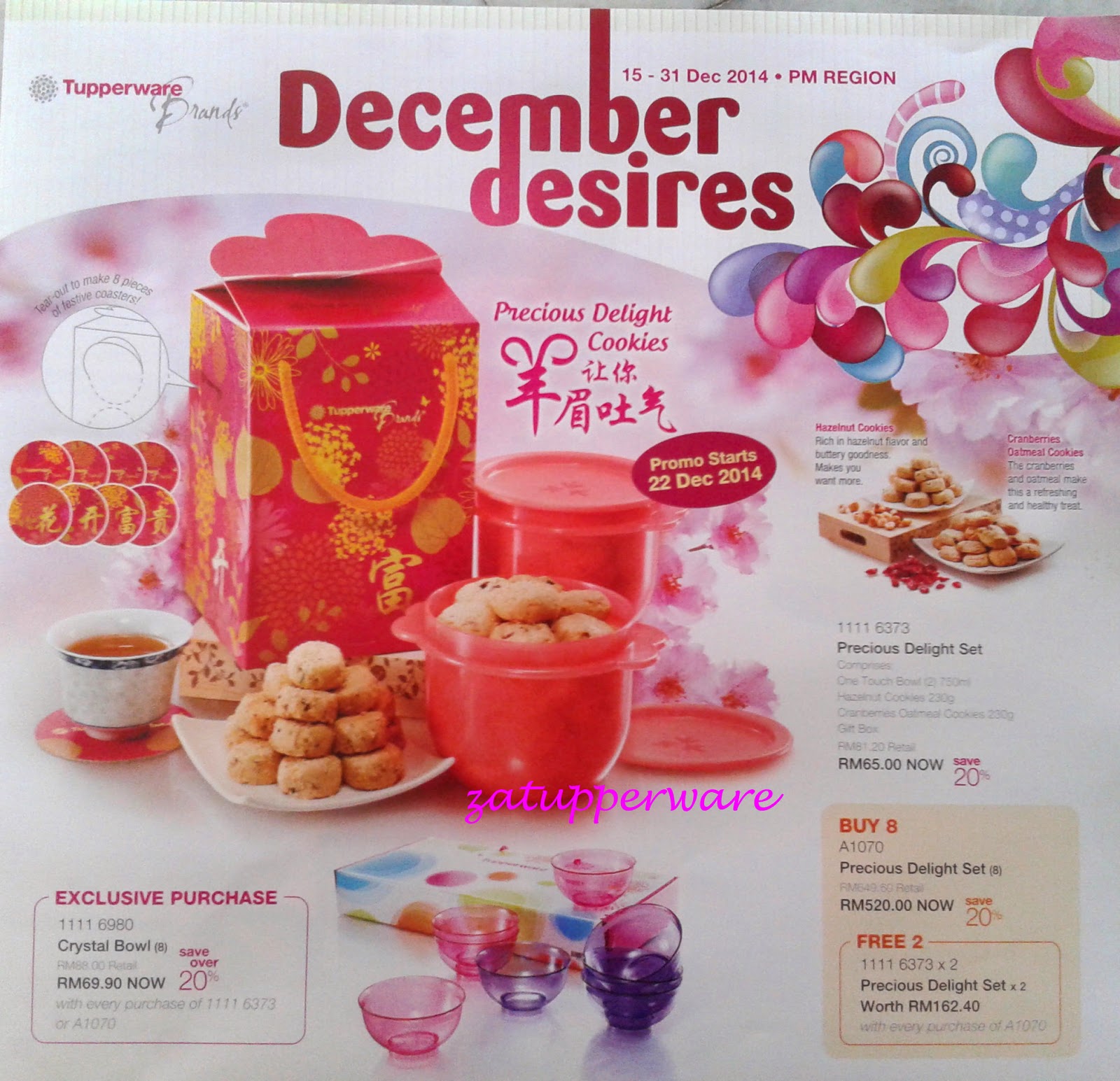 Za Tupperware Malaysia : Tupperware Flyer December (15th - 31st Dec 2014)