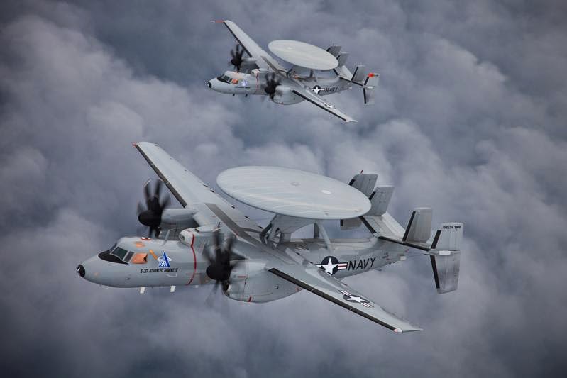 Asian Defence News: U.S. Navy’s VAW 125 Gets Fifth E-2D Hawkeye