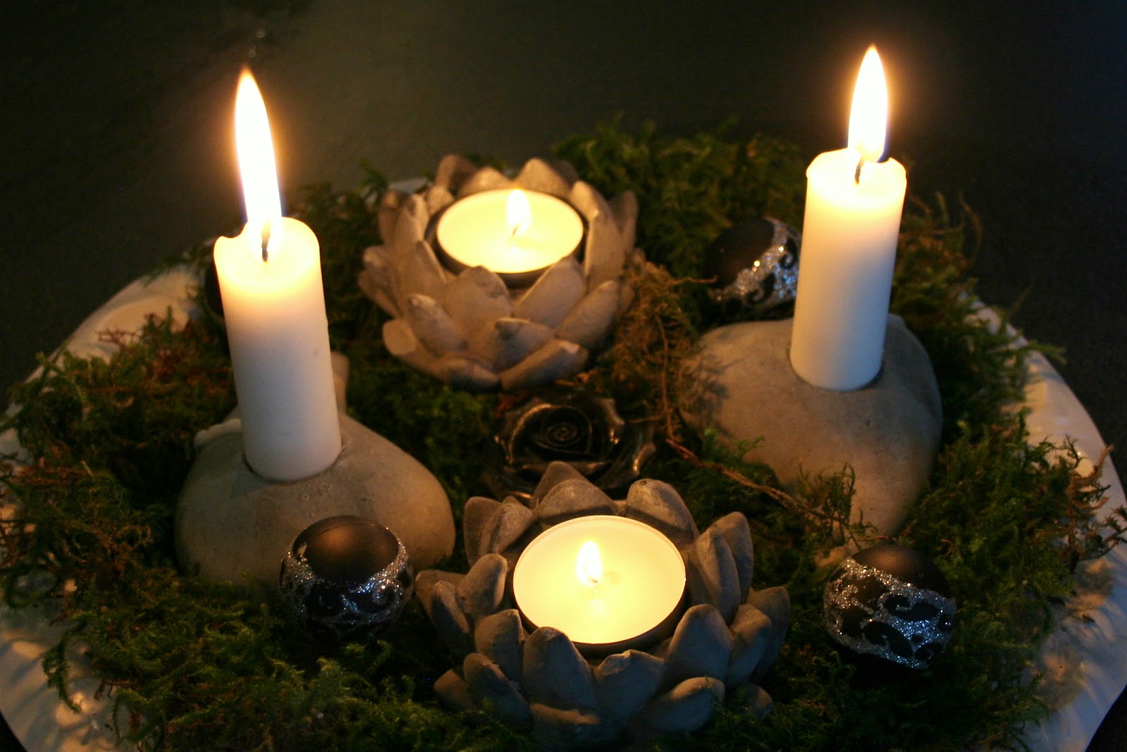 En helt uvanlig hverdag: Levende lys