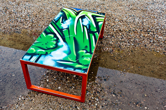 Inspired Designer: Graffiti Tables
