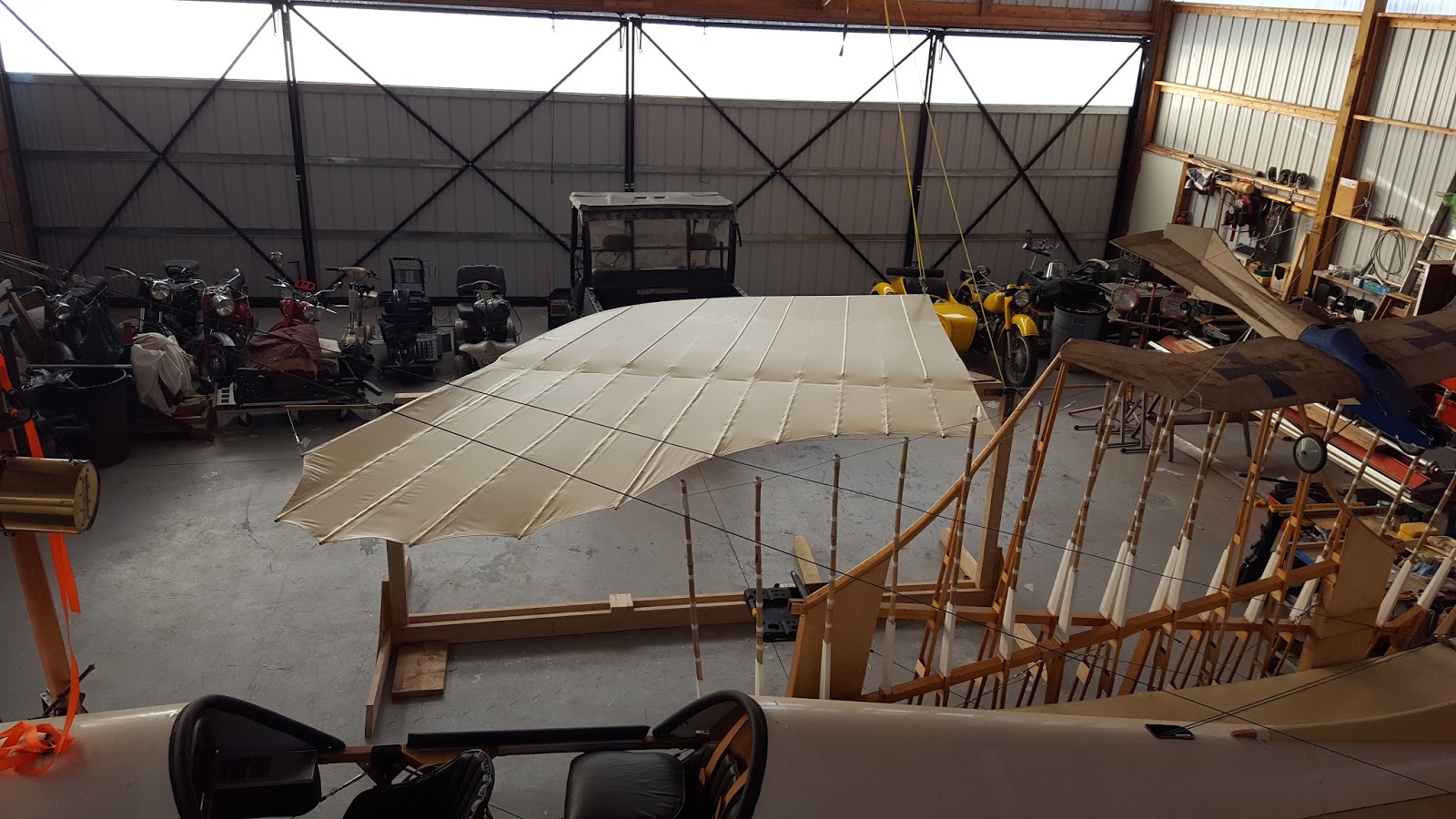 Building a 1912 Taube Airplane