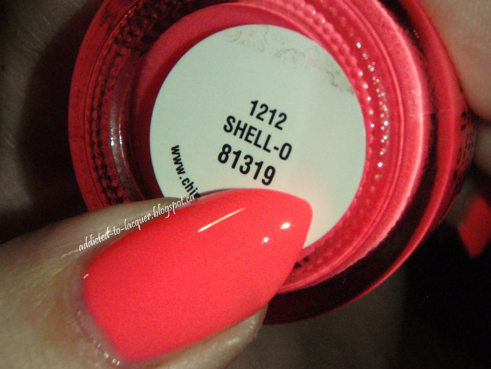 Addicted to Lacquer: China Glaze - Shell-o