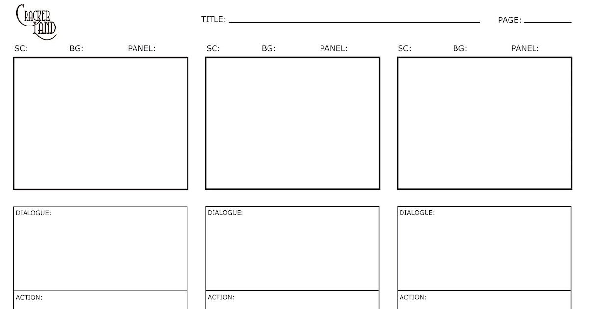 Crackerland - Official Blog: Storyboard