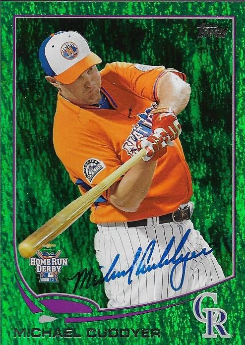 foul bunt: TTM Success - Michael Cuddyer