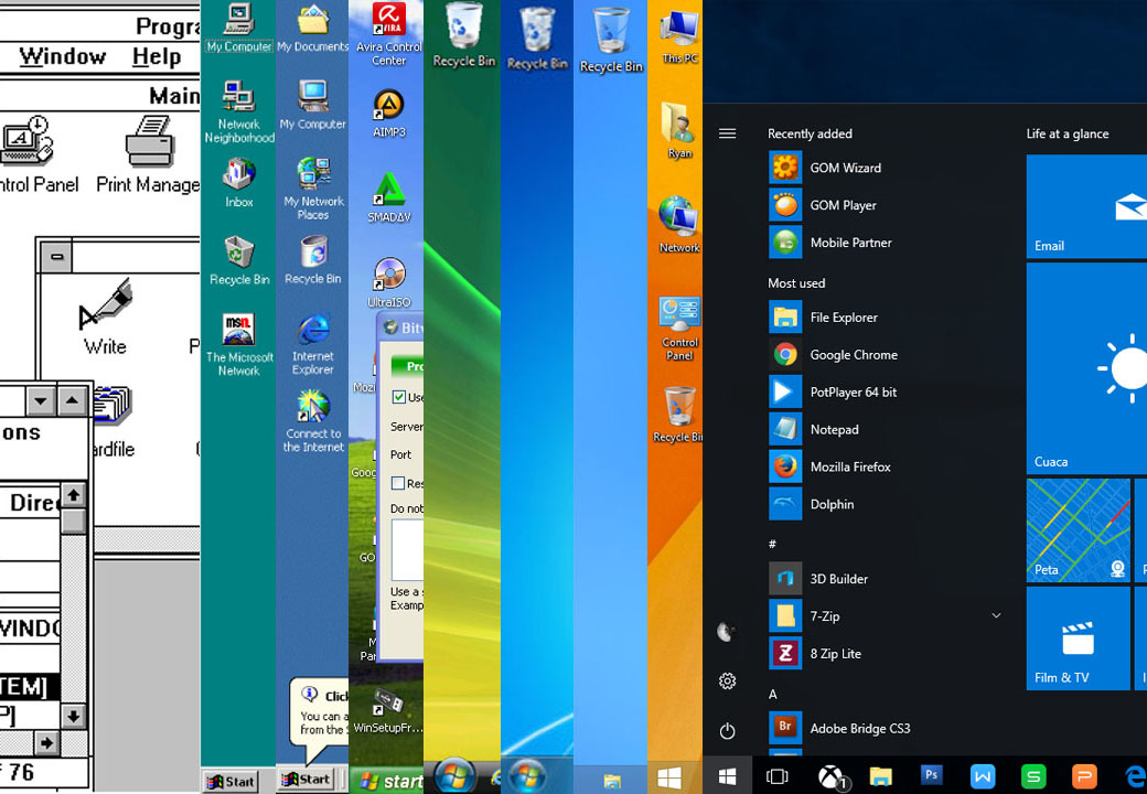10 Posisi OS Windows dari yang Terberat Hingga yang Paling Ringan ...