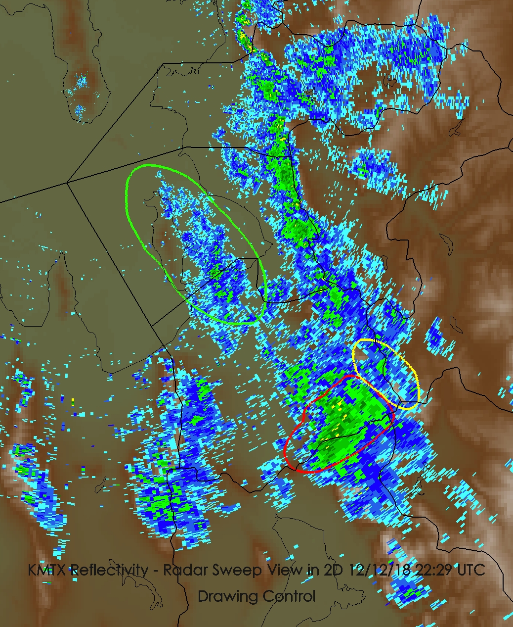 Wasatch Weather Weenies: Yesterday's Radar Oddities