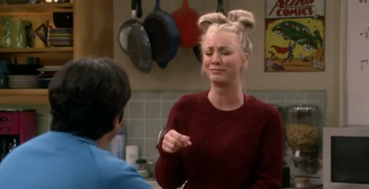 Penny agrees, wholeheartedly.