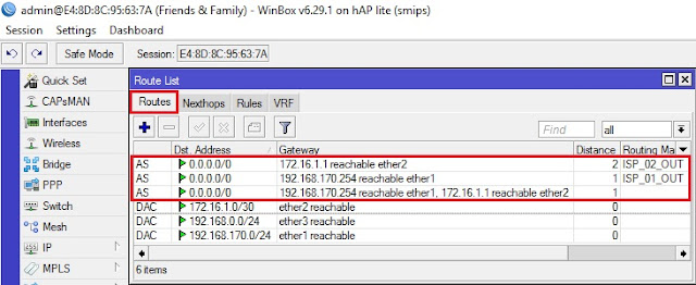 Life Is Routing: MikroTik | Load Balancing | Per Connection Classifier Method