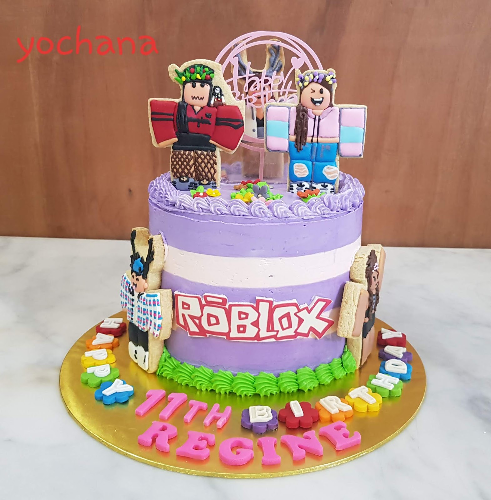 Yochana's Cake Delight! : Happy 11th Birthday Regine