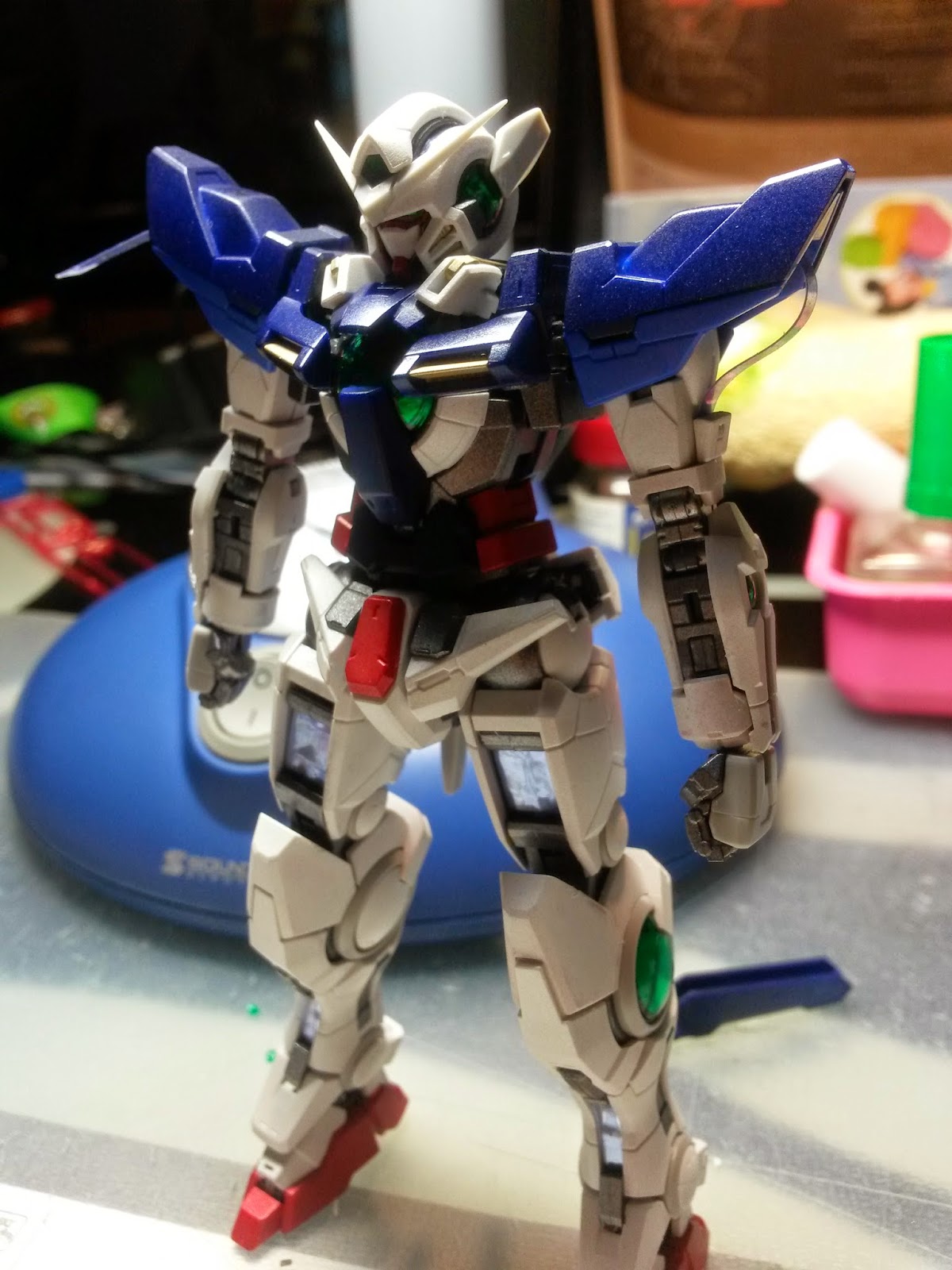 Gunplanerd: Kit Insight: RG 1/144 GN-001 Gundam Exia (Painted Build)