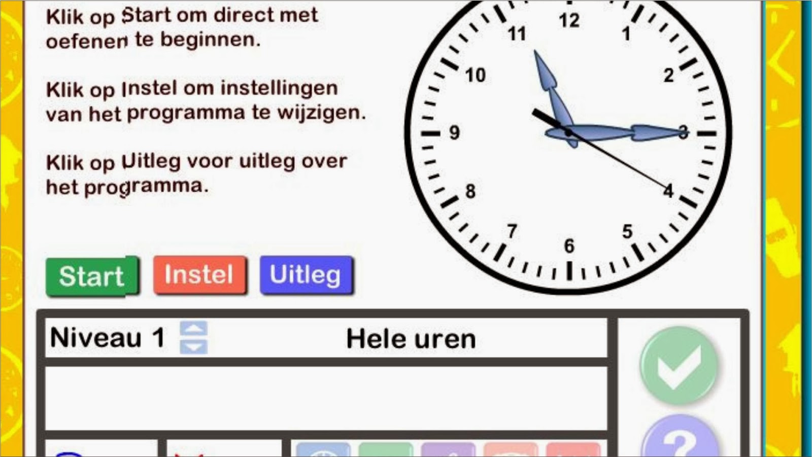 Tussen een en drie: Kloklezen