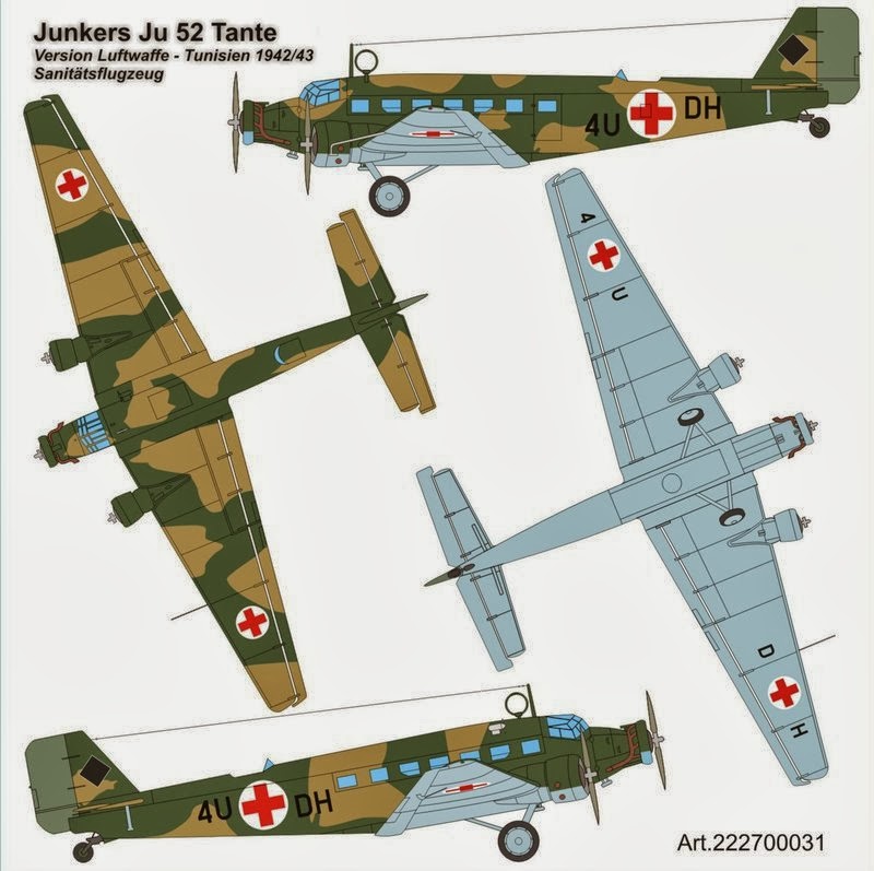Nuevamente un JunkerS JU - 52