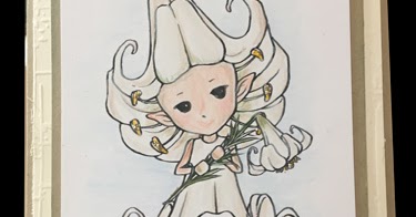 Priss' Pixels & Paper Projects: Easter Lily Sprite_Aurora Wings