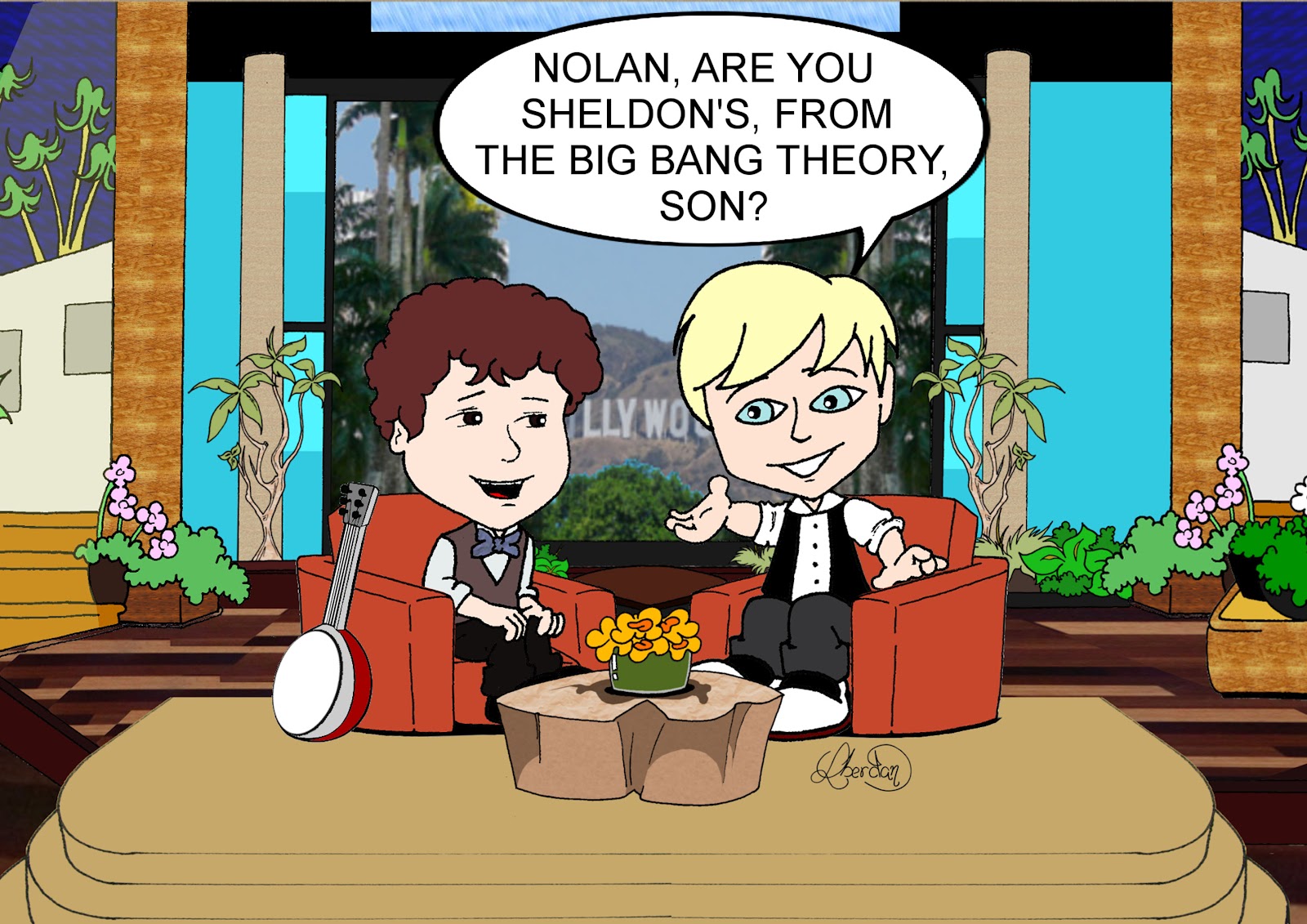 Ellen DeGeneres Cartoon