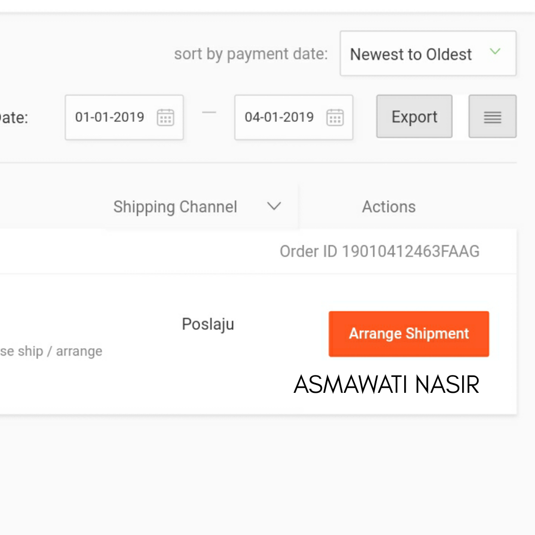 Deedee corner: Cara print awb shopee menggunakan handphone