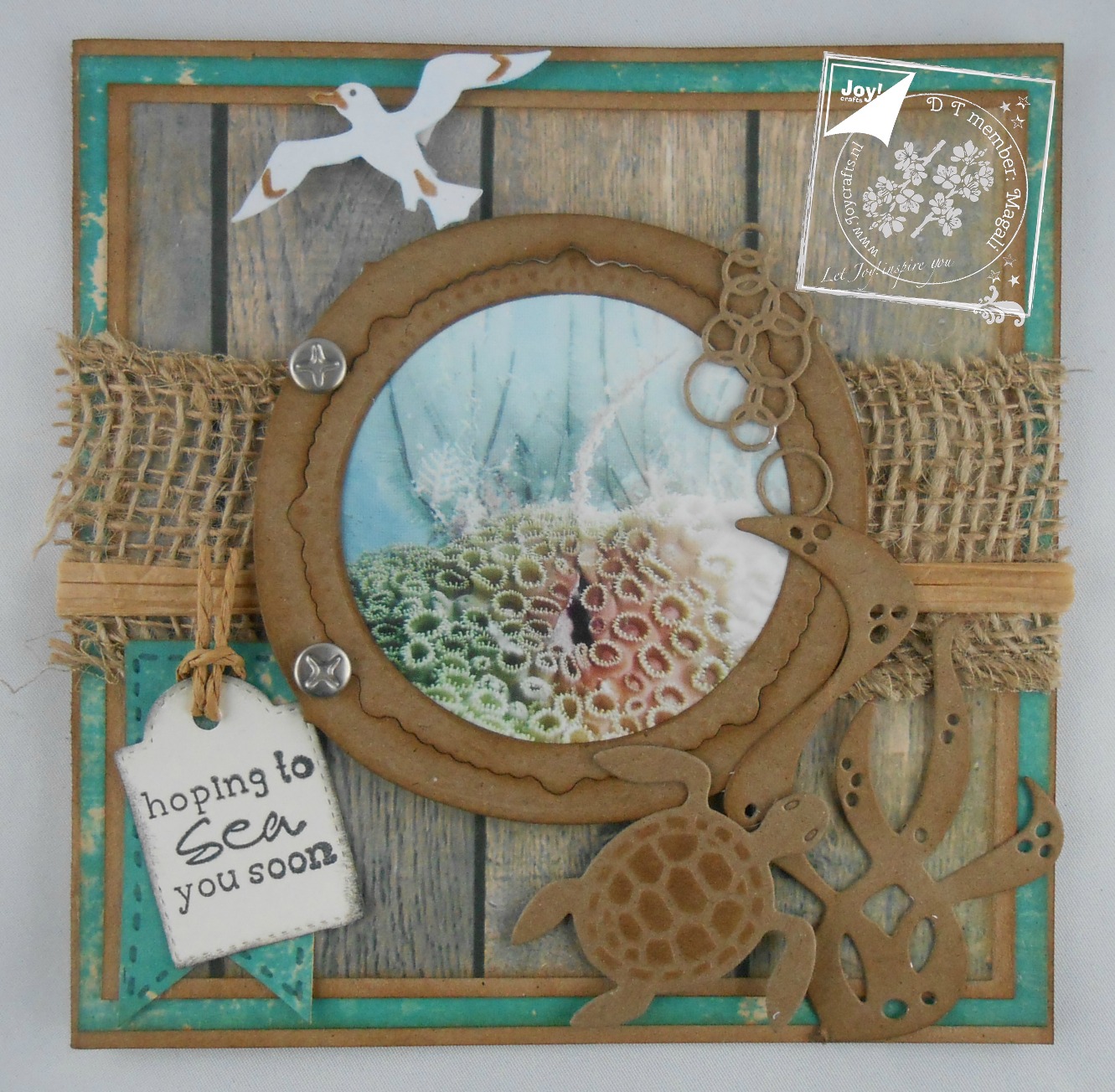 Joy!crafts: Sea card...