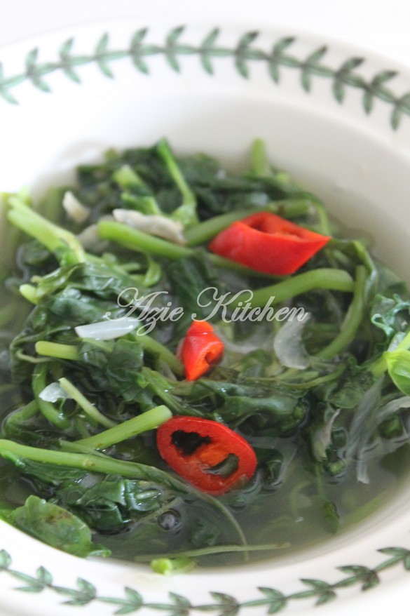 Baby Bayam Sesuai Sebagai Menu Sahur - Azie Kitchen