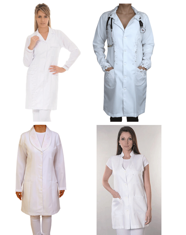 Brasil Xique: Jalecos que são um luxo.