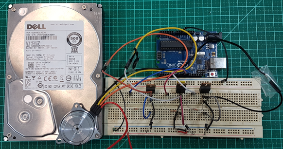 Motor de HD com Arduino - Fernando K Tecnologia