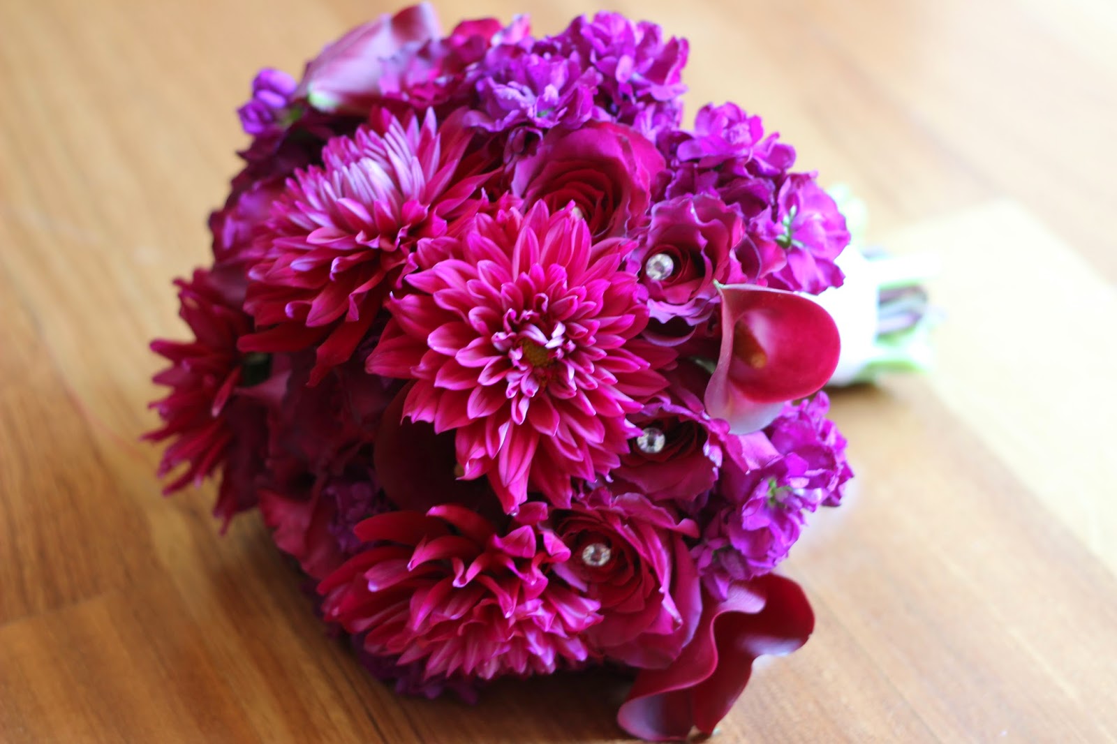 Wedding Color Inspiration: Rich Magenta - Lots of love, Susan