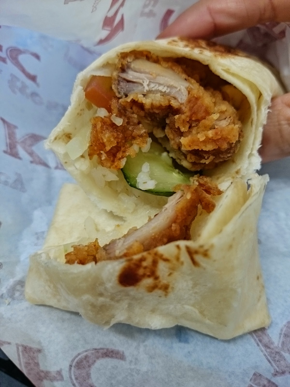 KFC Zinger Rice WRAP | Cerita Budak Sepet